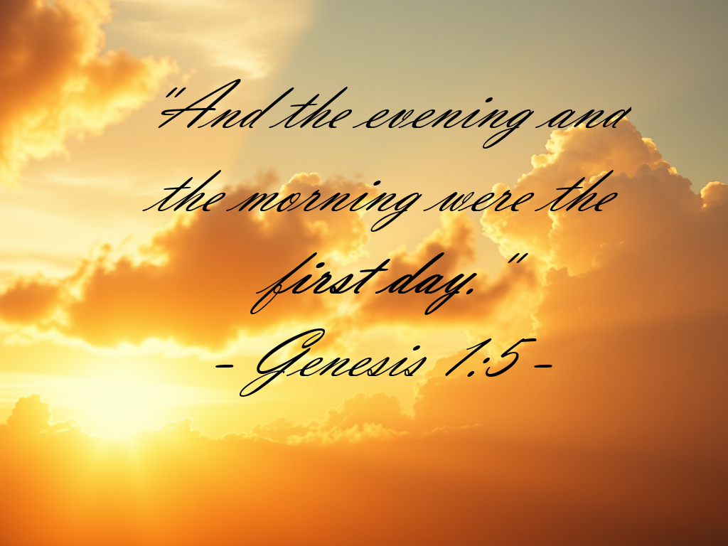 The Creation of Light and the Meaning of “Day” in Genesis – The Way of ...