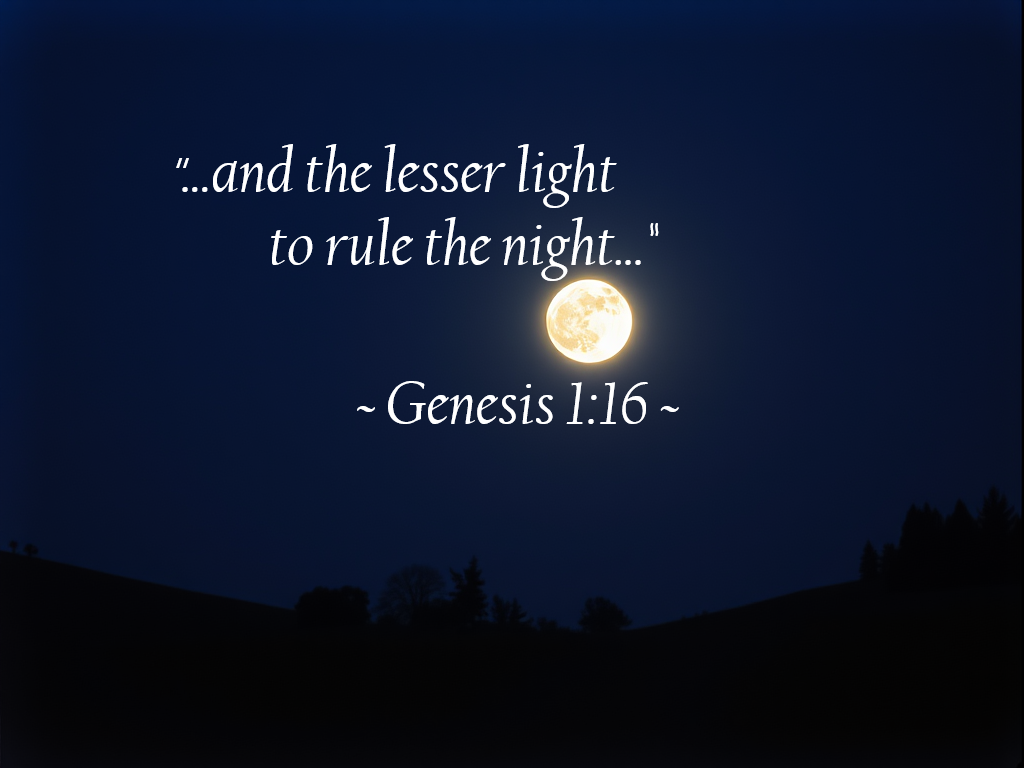 Understanding the Moon as a “Great Light” in Genesis – The Way of Truth