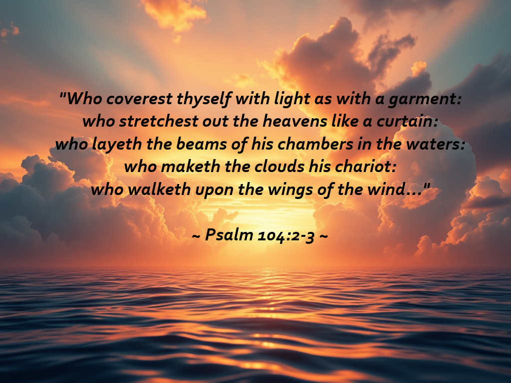 Psalm 104:2-3 – The Heavens as a Tent – The Way of Truth