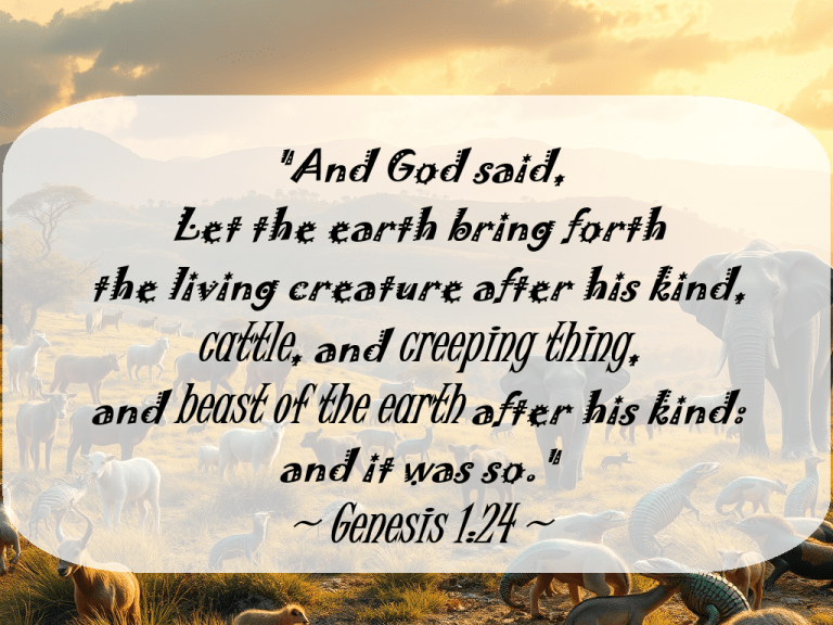 Understanding the Threefold Categorization of Animals in Genesis – The ...