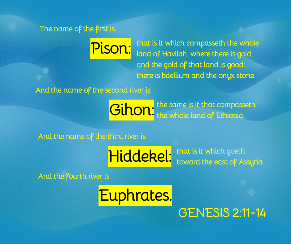 The Four Rivers of Eden – The Way of Truth