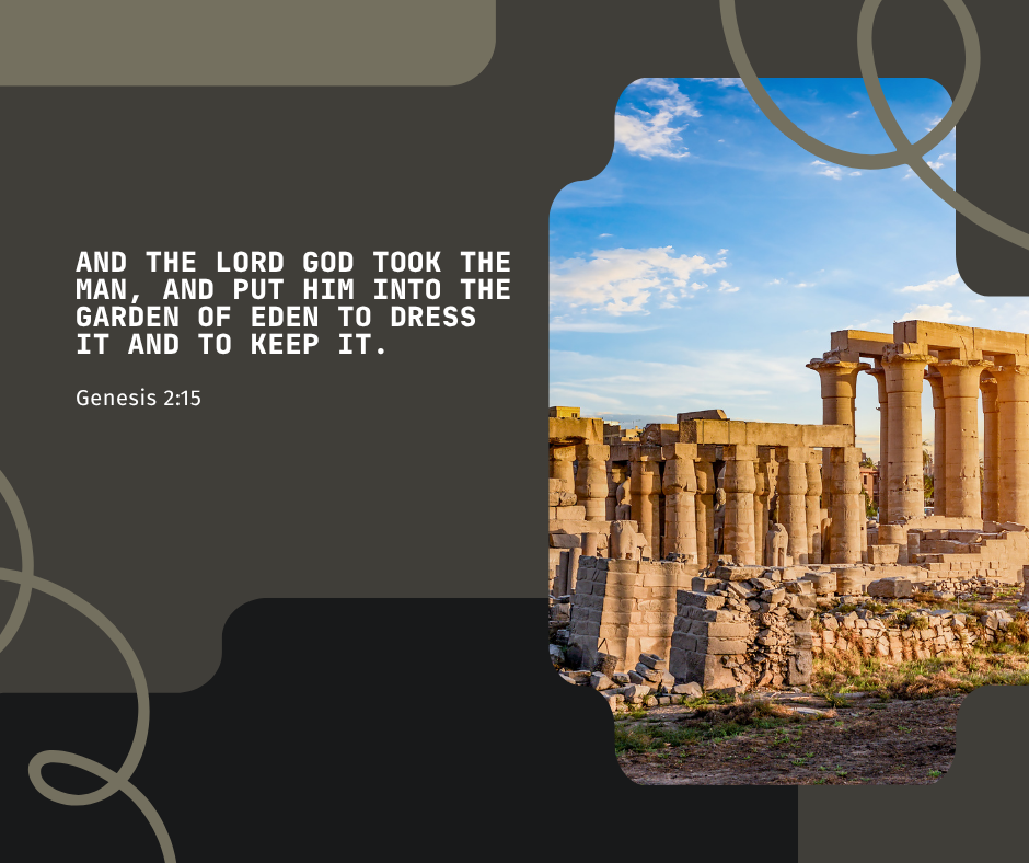 Distinctive Stewardship: Genesis 2:15 and Its Ancient Counterparts ...
